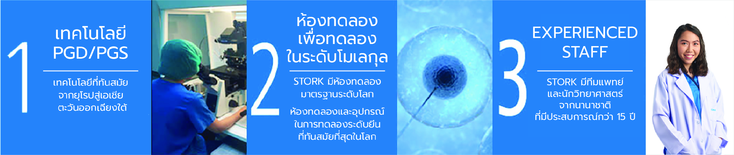 ศูนย์ให้คำปรึกษาด้านการมีบุตร STORK-คลินิกให้บริการด้านการทำ IVF